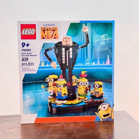 Lego | Toys | Lego 75582 Brickbuilt Gru And Minions Nib New In Hand ...